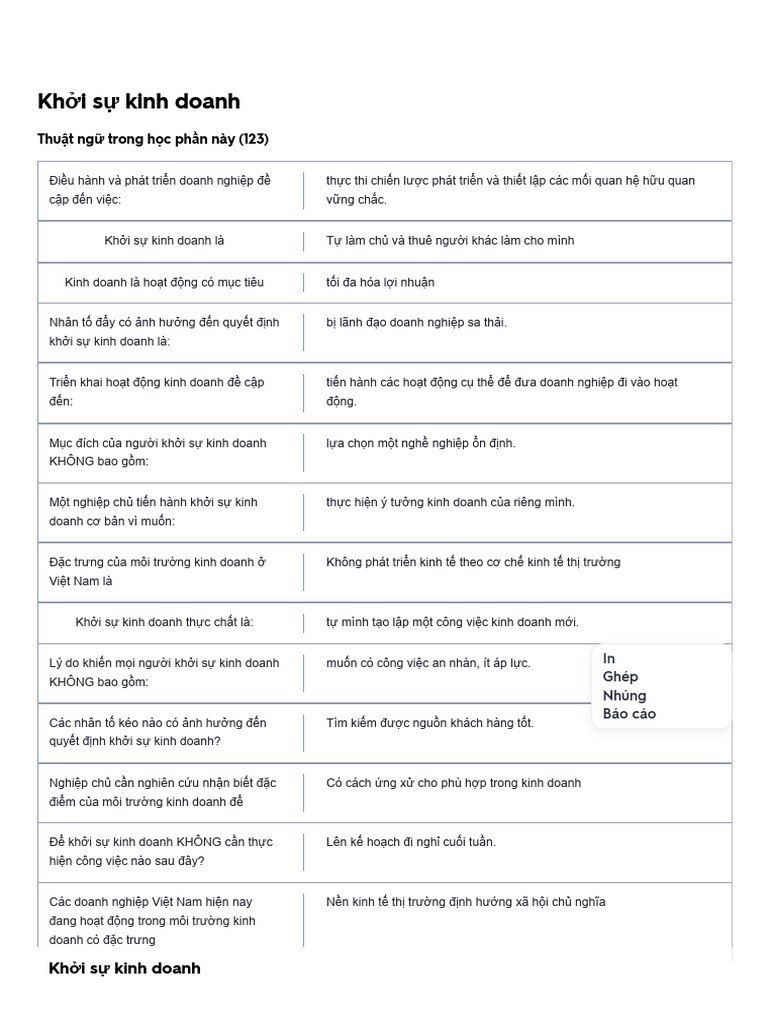 KH Is Kinh Doanh: Thu TNG Trong H CPH NN y | PDF