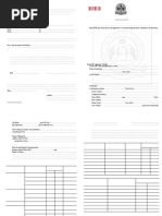 Kenya Police Abstract Form | PDF