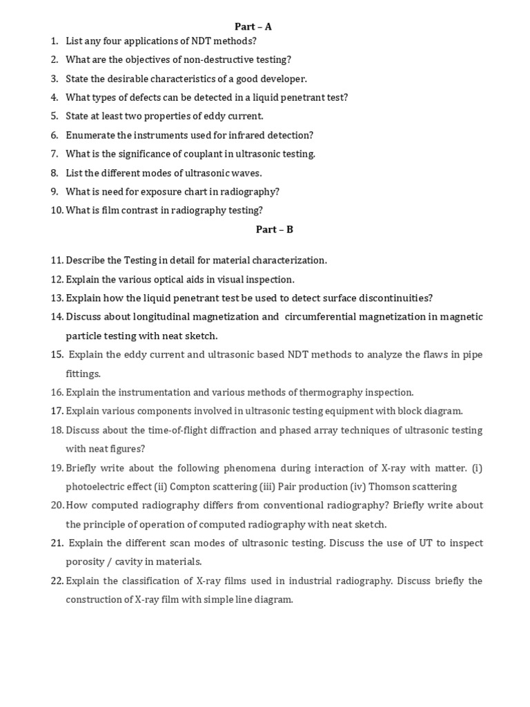 Model Exam QB | PDF