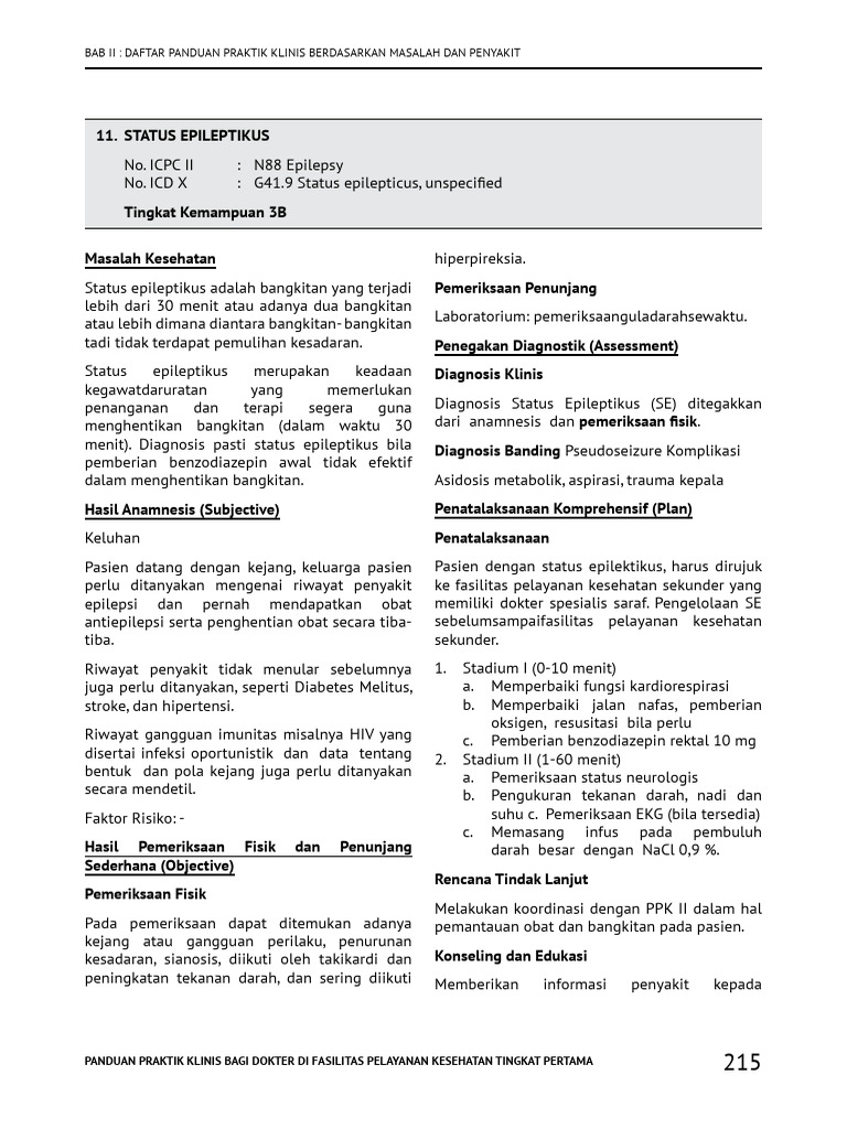 Status Epileptikus | PDF | Pengembangan Diri | Kesehatan Holistik