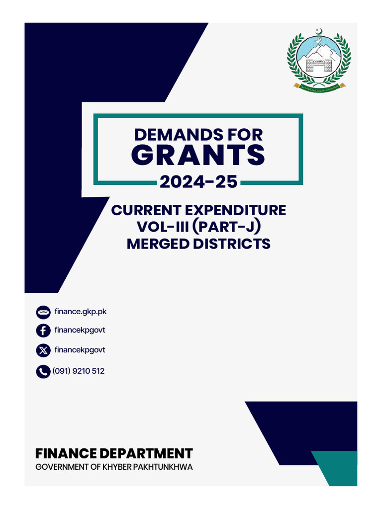 1716532765-DFG Part-J (Merged Districts) | PDF | Welfare | Taxes