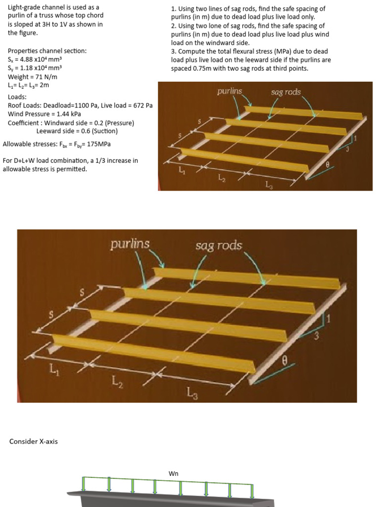 Purlins and Columnsaxial Load 4 | PDF | Structural Engineering ...