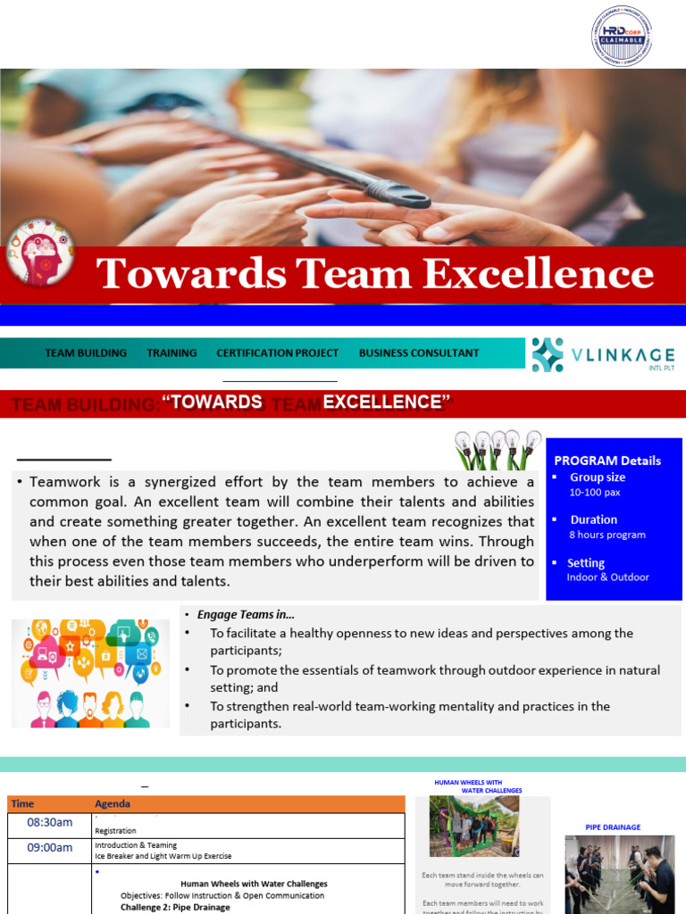 Team Building Itinerary - 05102024 | PDF | Cognition