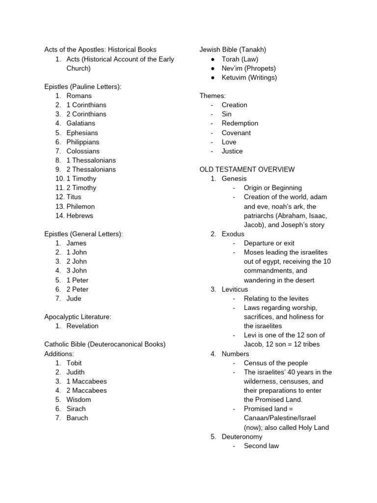 BIBLE 1 | PDF | Bible | Religious Texts
