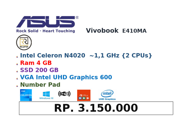 Aasusvivobook E410 Ma | PDF