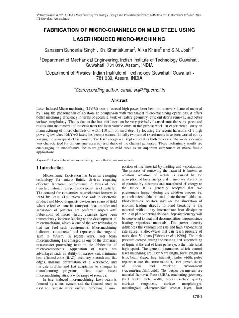 5 | PDF | Laser | Ablation