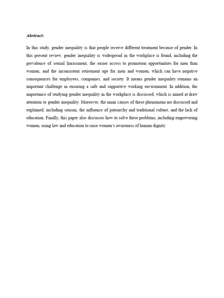 Term Pepar (Ismail Hossain, Id - 29) | PDF | Gender Studies | Gender ...