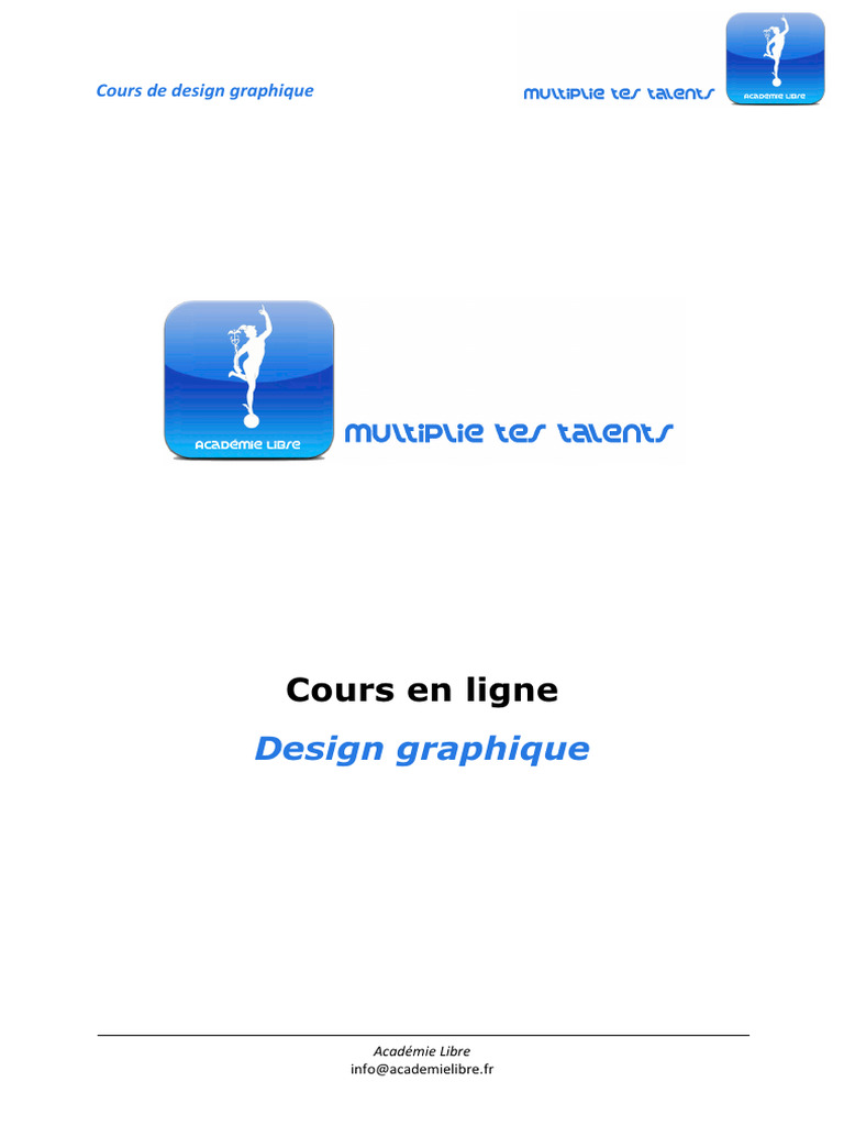 Cours complet de design graphique | PDF | Graphisme | Informatique