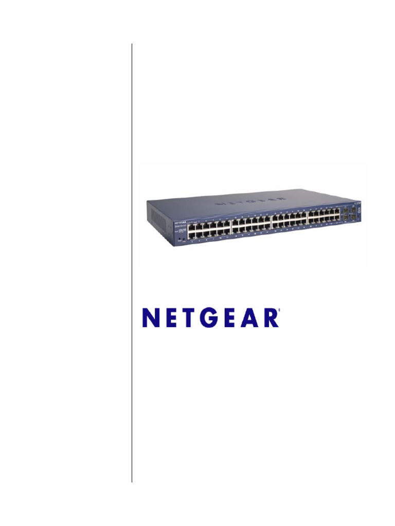GS748T Hardware Installation Guide (September 2007) | PDF | Ethernet ...