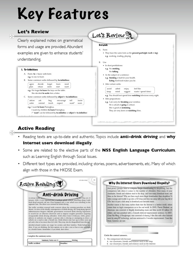 Key Features: Soldier, Won't You Marry Me? | PDF | Verb | Linguistics