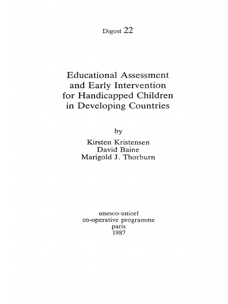 Engo | PDF | Special Education | Intelligence Quotient