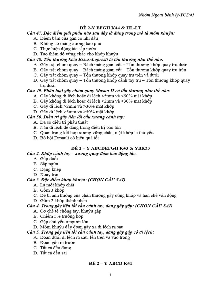 Bài 3-NBL2-Gãy Xương Vùng Khu U-Không ĐA | PDF