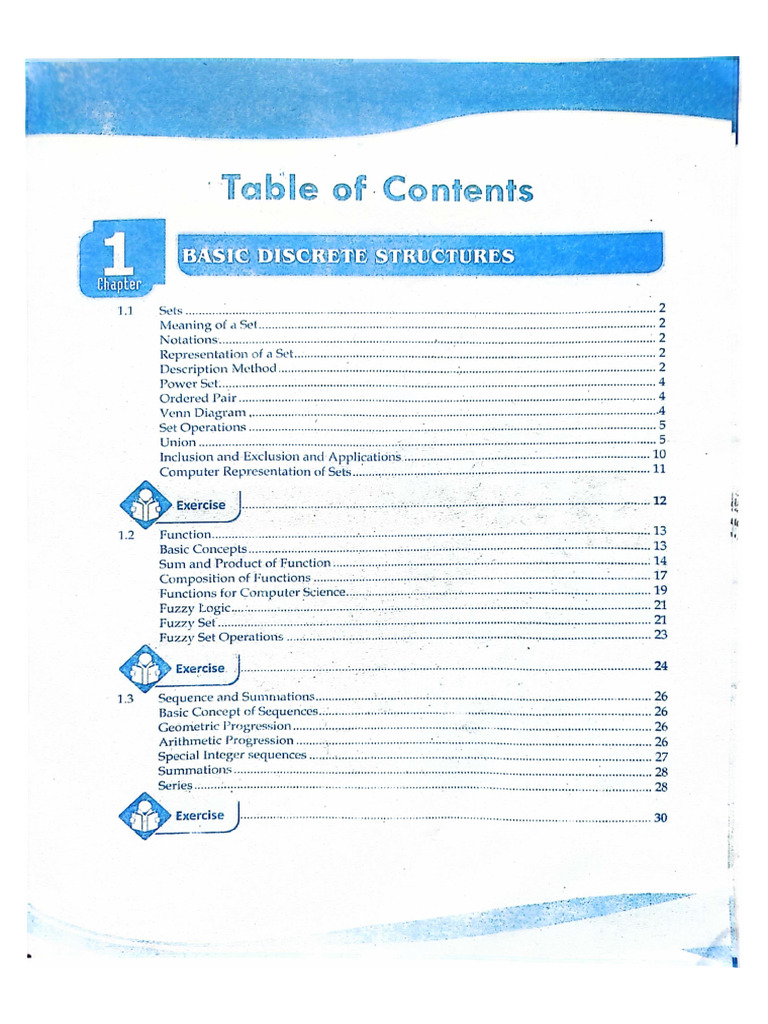 Discrete Structure Book Example | PDF