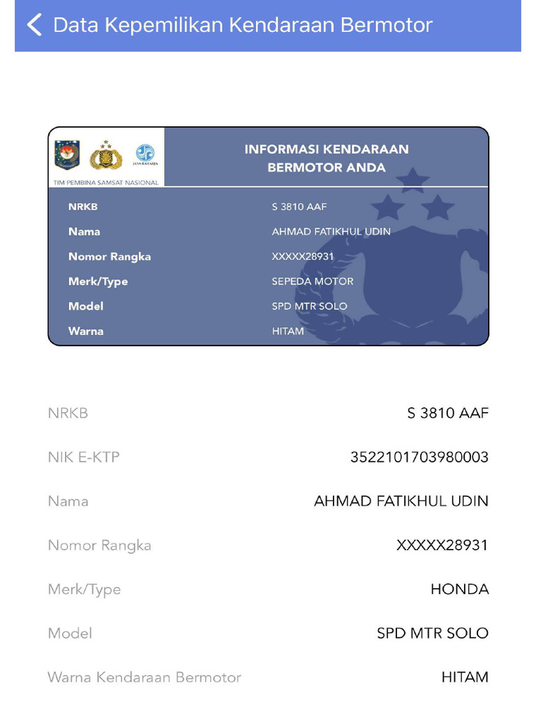 STNK Dan Pajak | PDF