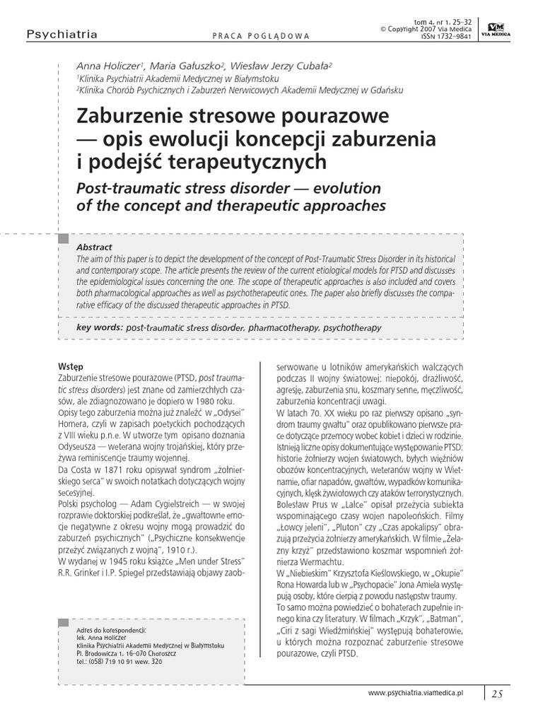 PTSD 2 | PDF