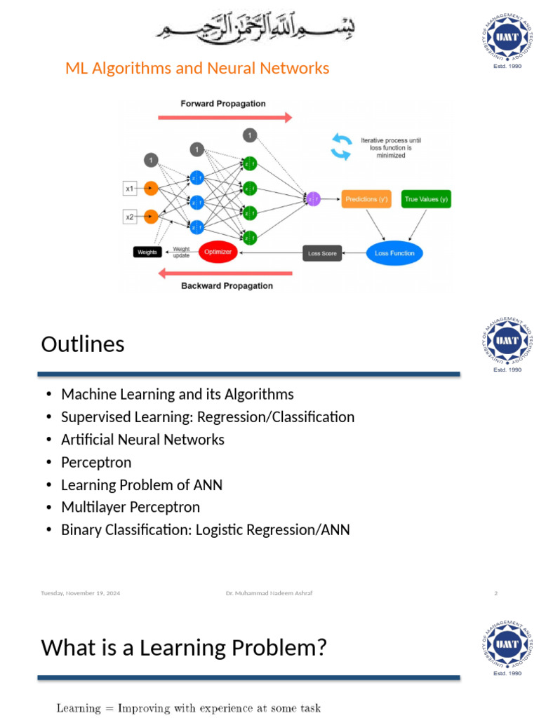 Machine Learning Algorithms Overview | PDF | Machine Learning | Artificial Neural Network