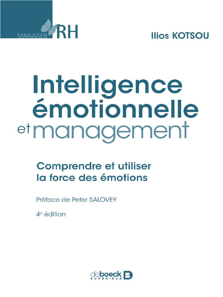 Livre Intelligence Emotionelle Et Management | PDF