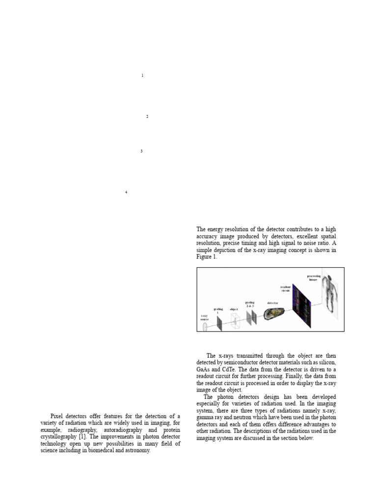 2008 - A Review On Hybrid Pixel Detector Readout Chip For Imaging Systems | PDF | X Ray | Atlas ...