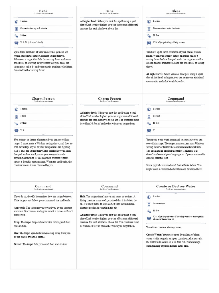 Cleric 1 A4 en BW | PDF