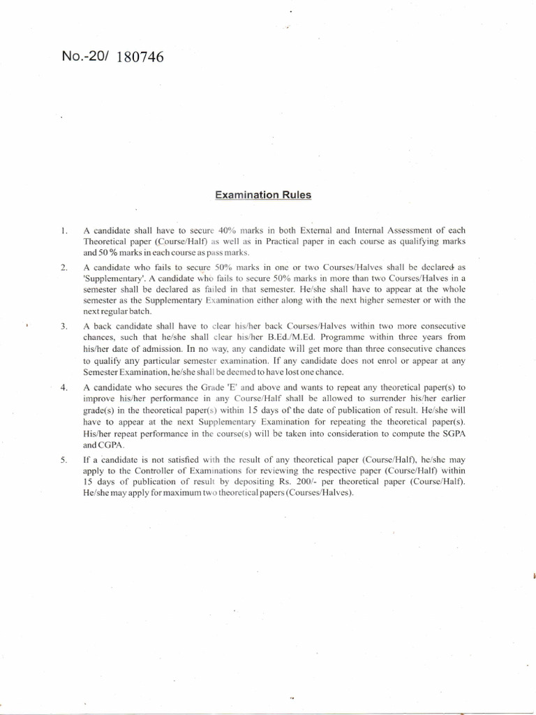 M.ed Final Backside | PDF