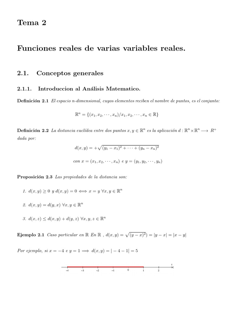 Tema 2 | PDF | Función (Matemáticas) | Funciones y mapeos