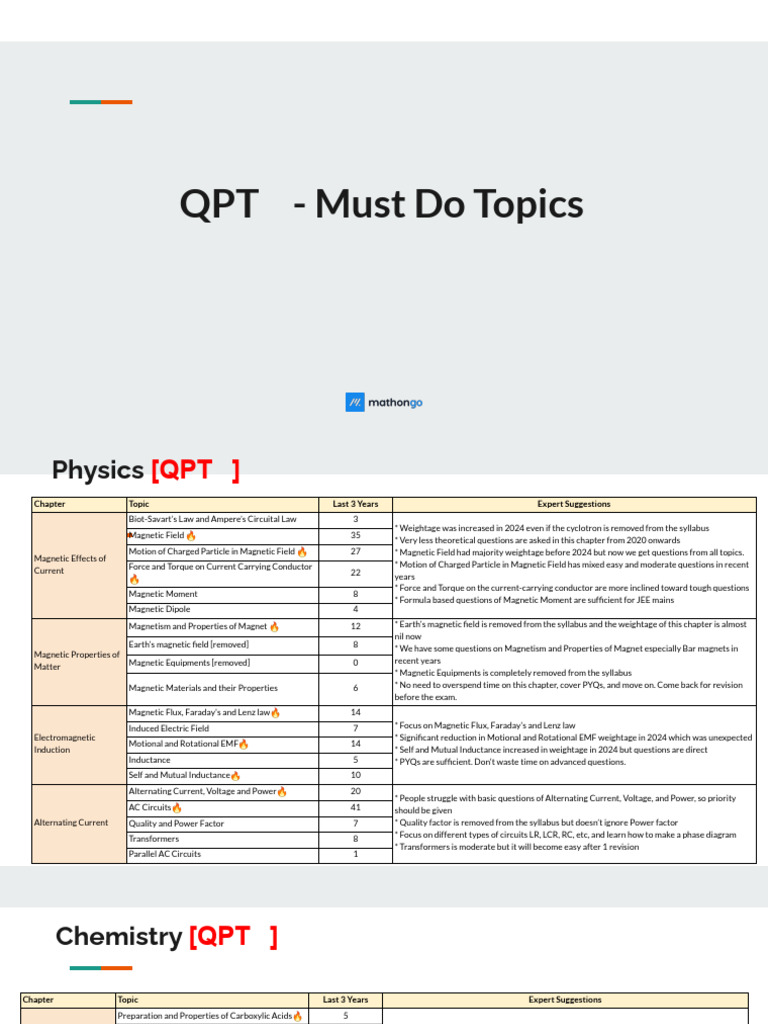 QPT 7 | PDF | Magnetic Field | Integral