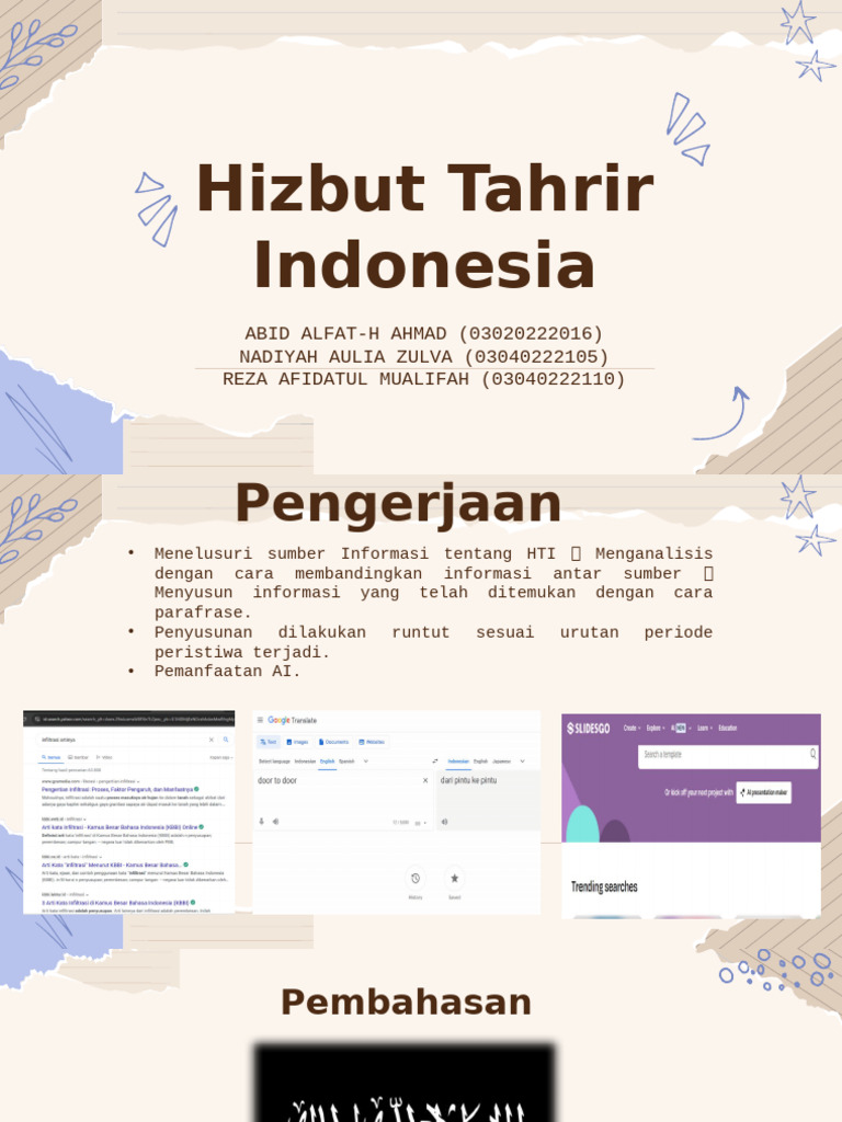 Radikal Indonesia HTI SMT 5 | PDF | Politik | Agama & Spiritualitas