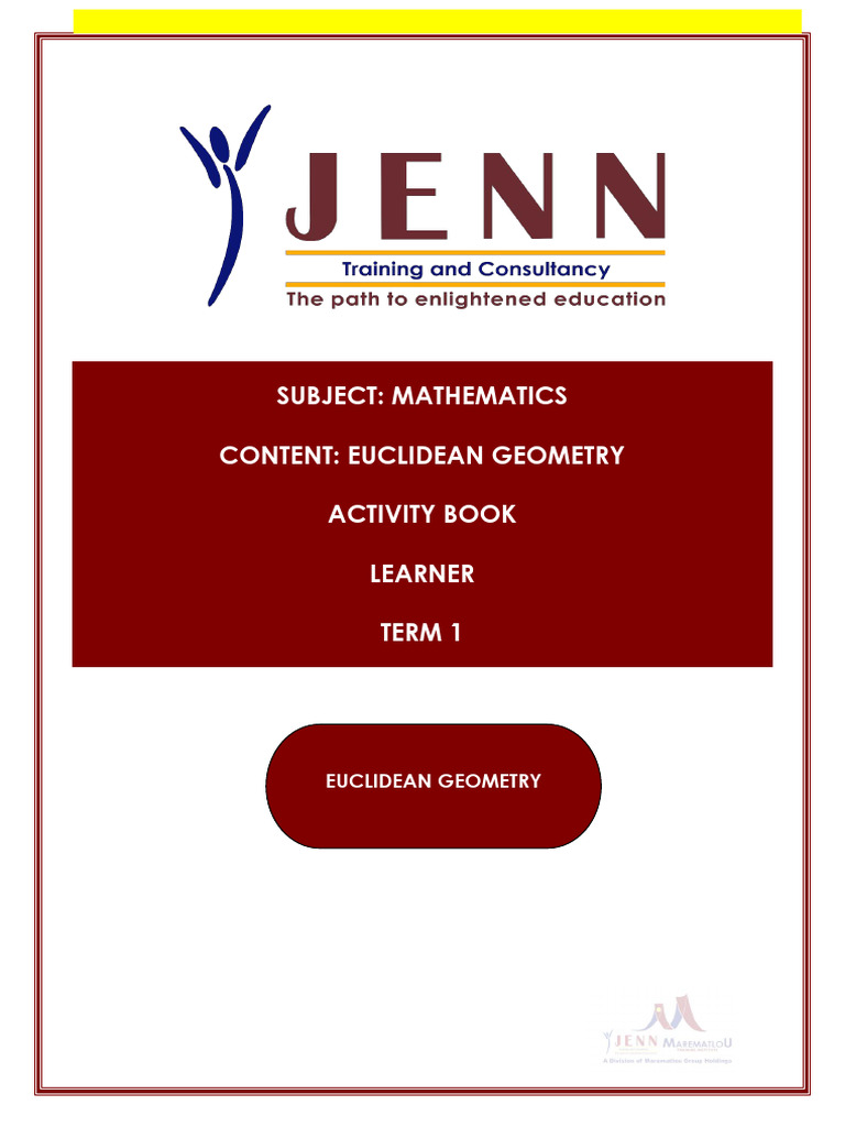 Grade 12 Euclidean Geometry Manual | PDF | Circle | Angle