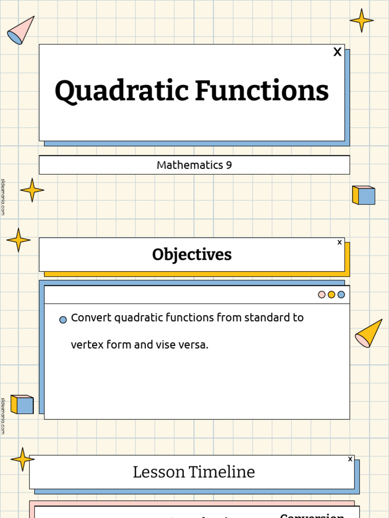 Lesson 1 - Properties of Quadratic Fuctions - Day 2 | PDF | Mathematics ...