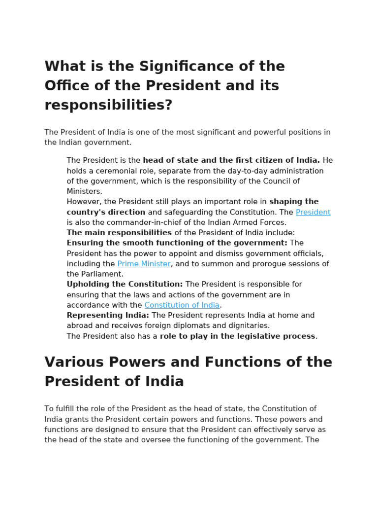 President's Power | PDF | Pardon | Veto President's Power | PDF | Pardon | Veto