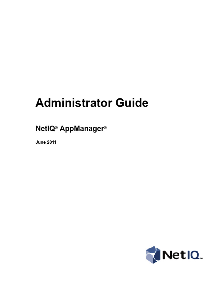 AppManager Administrator Guide | PDF | Command Line Interface | Microsoft Windows