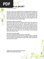 Romeo and Juliet: Plot Summary | PDF | Characters In Romeo And Juliet ...
