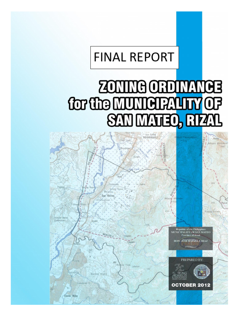 San Mateo Zoning Ordinance Overview | PDF | Building | Zoning