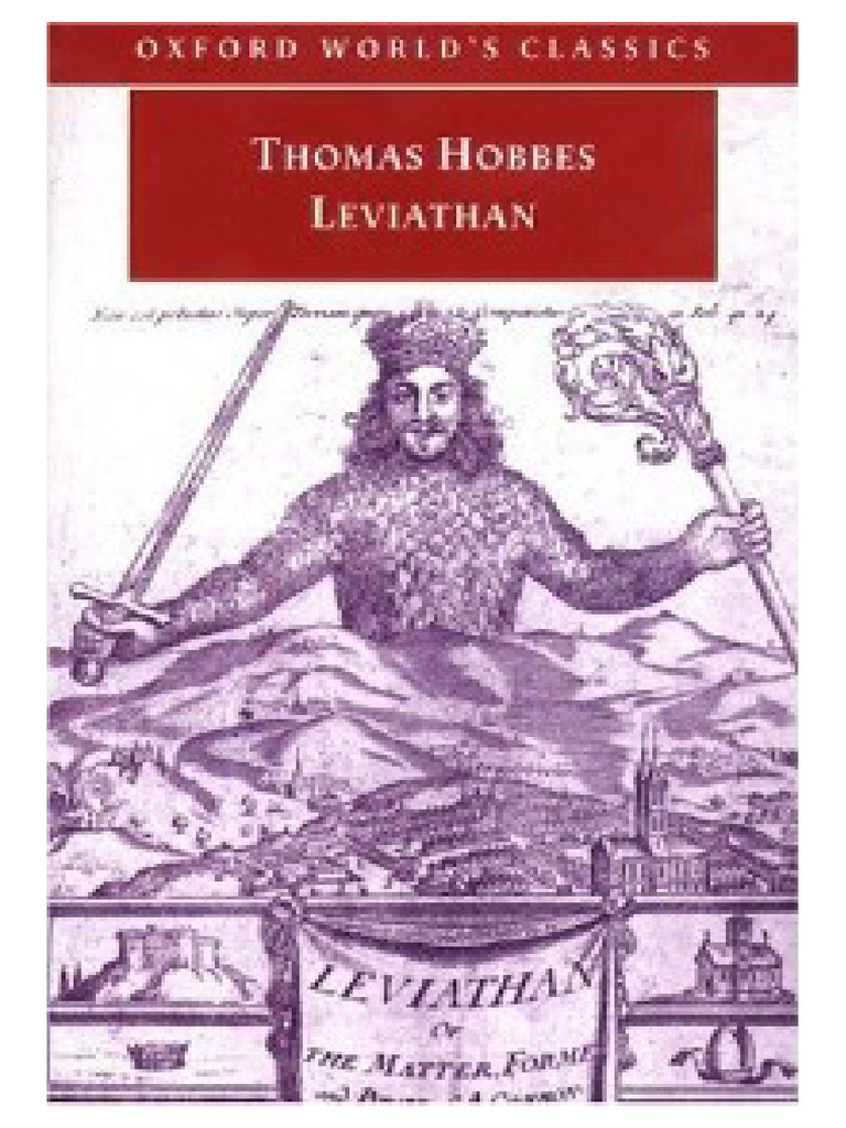 Hobbes, Leviathan, Selections | PDF | Senses | Jesus