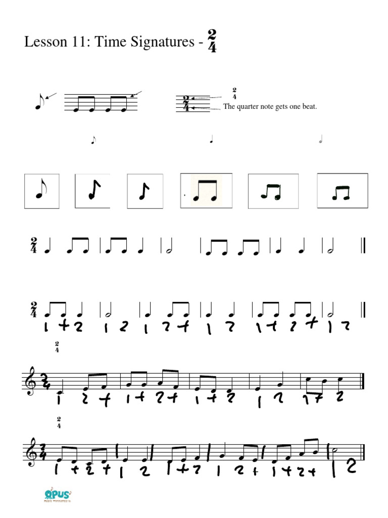 Music Theory Lesson 11 | PDF | Musical Forms | Elements Of Music
