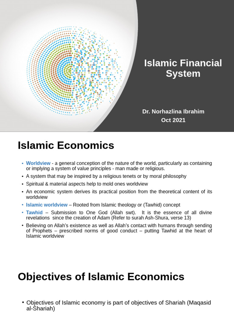 1aislamic Financial System | PDF | Islamic Banking And Finance | Banks