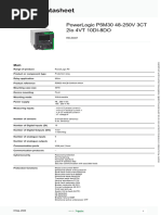 Datasheet - Easergy P5 Protection Relays - P5F30 | PDF ...