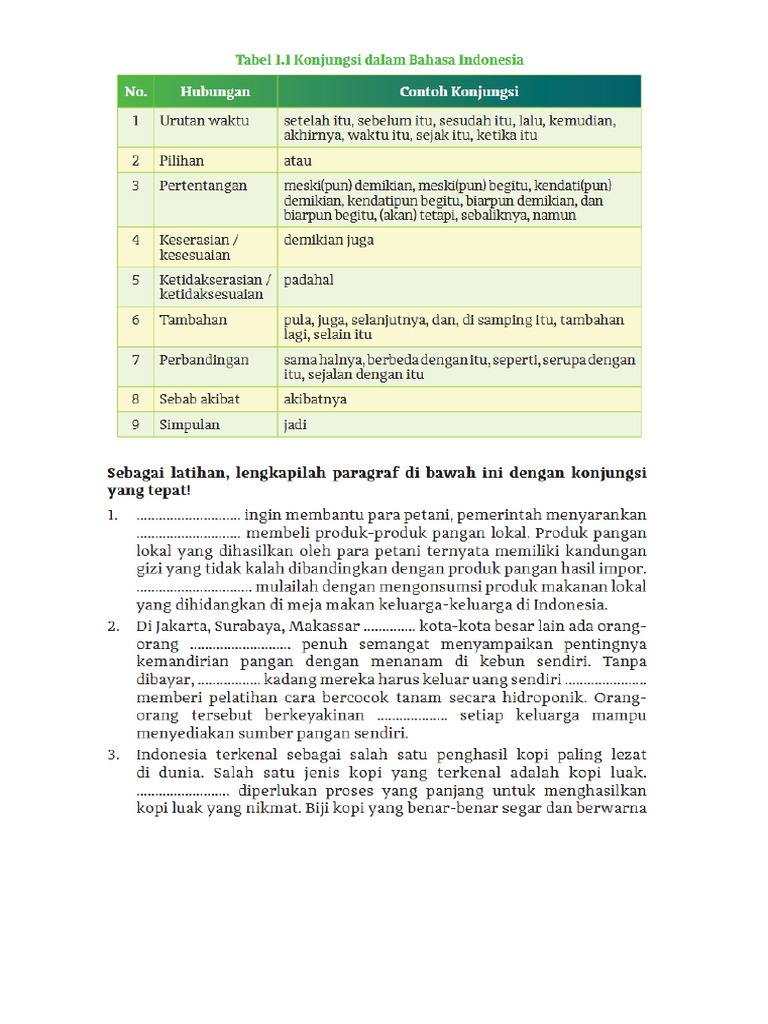 Latihan Soal Kelas 11 Kumer | PDF