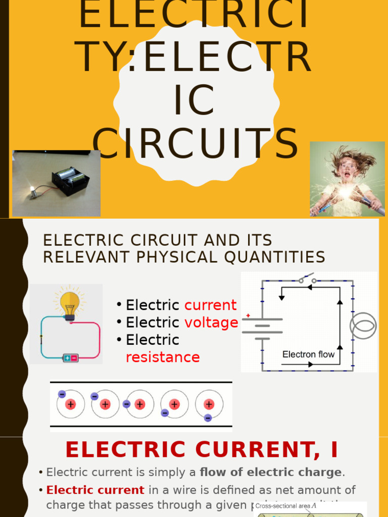 Electric circuits | PDF | Electrical Resistance And Conductance | Voltage