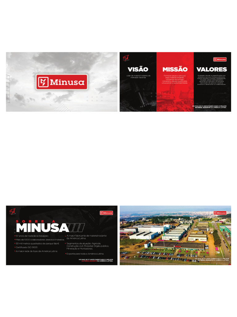 Apresentação - Minusa Tratorpecas Ltda 1 | PDF
