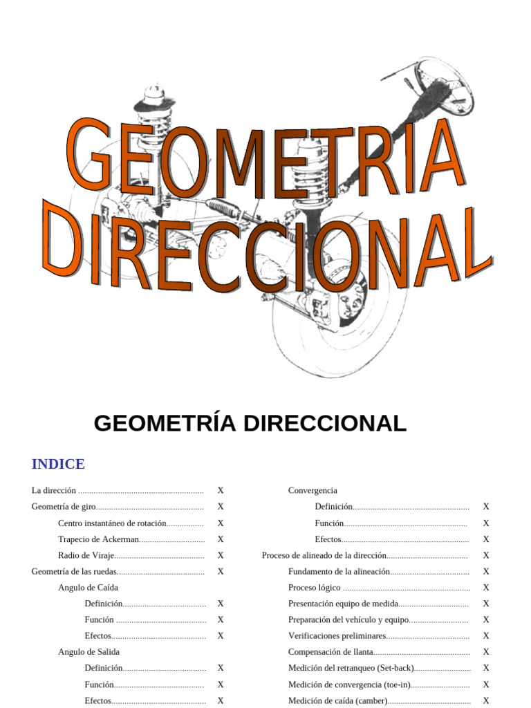 Geometría Direccional | PDF | Eje | Direccion