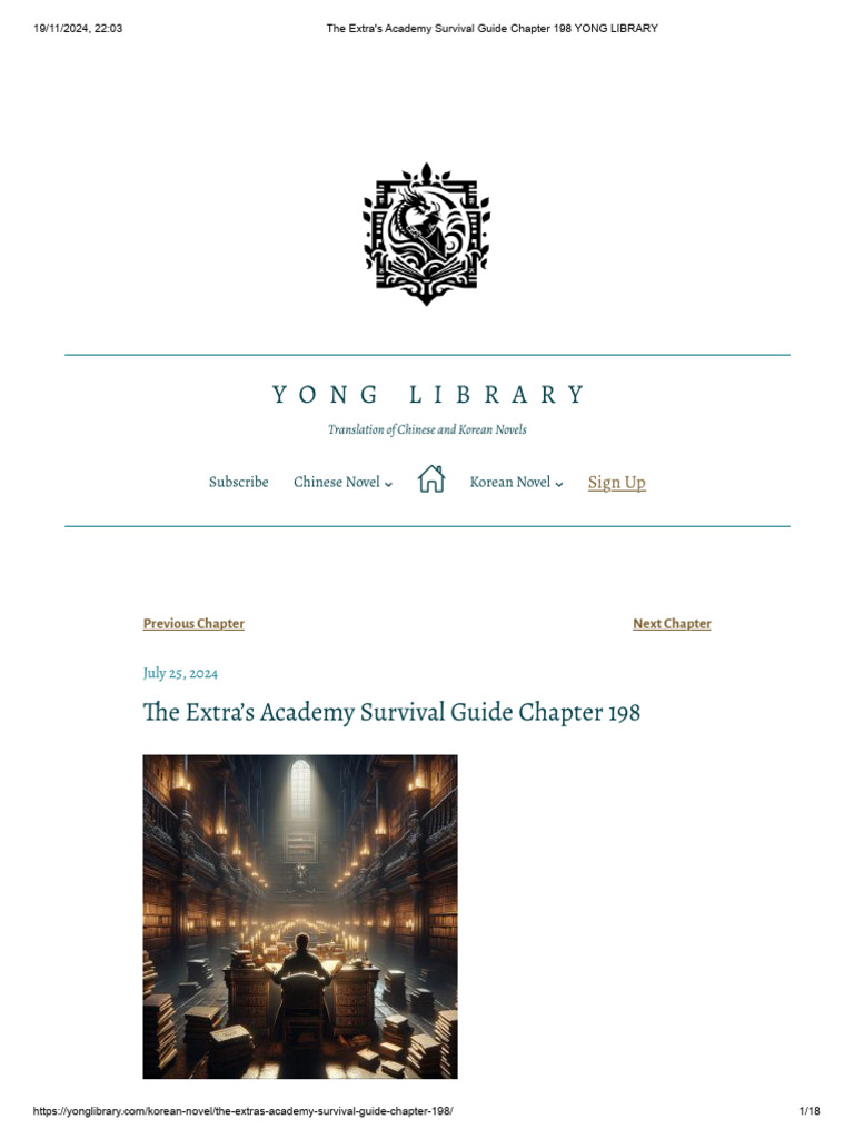 The Extra's Academy Survival Guide Chapter 198 YONG LIBRARY | PDF ...