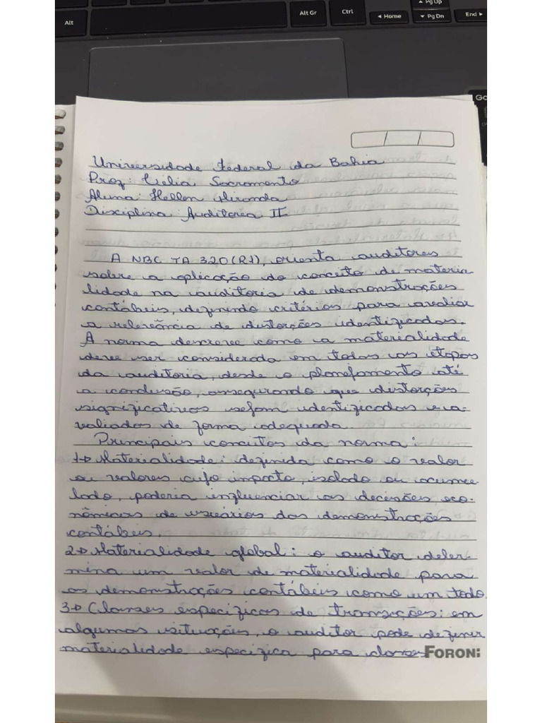 Resumo NBC Ta 320 (r1) | PDF