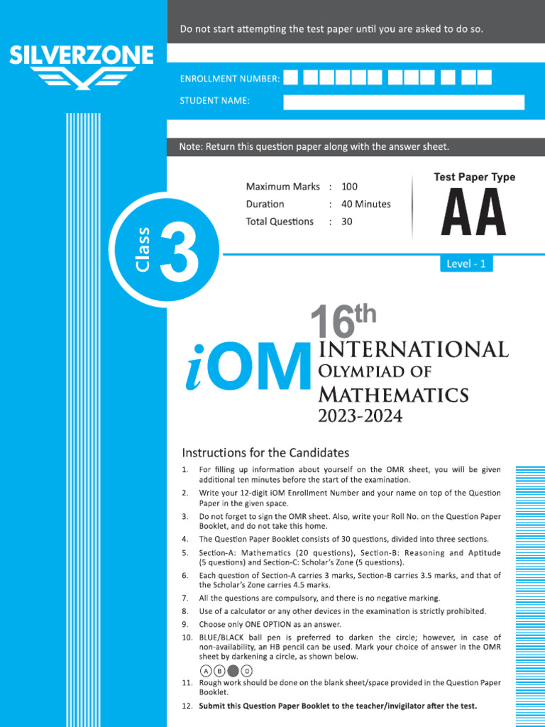 Maths Paper | PDF