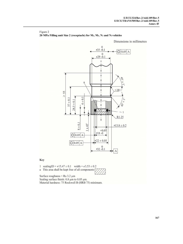 20 Mpa Filling Unit Size 2 (Receptacle) For M, M, N and N Vehicles | PDF