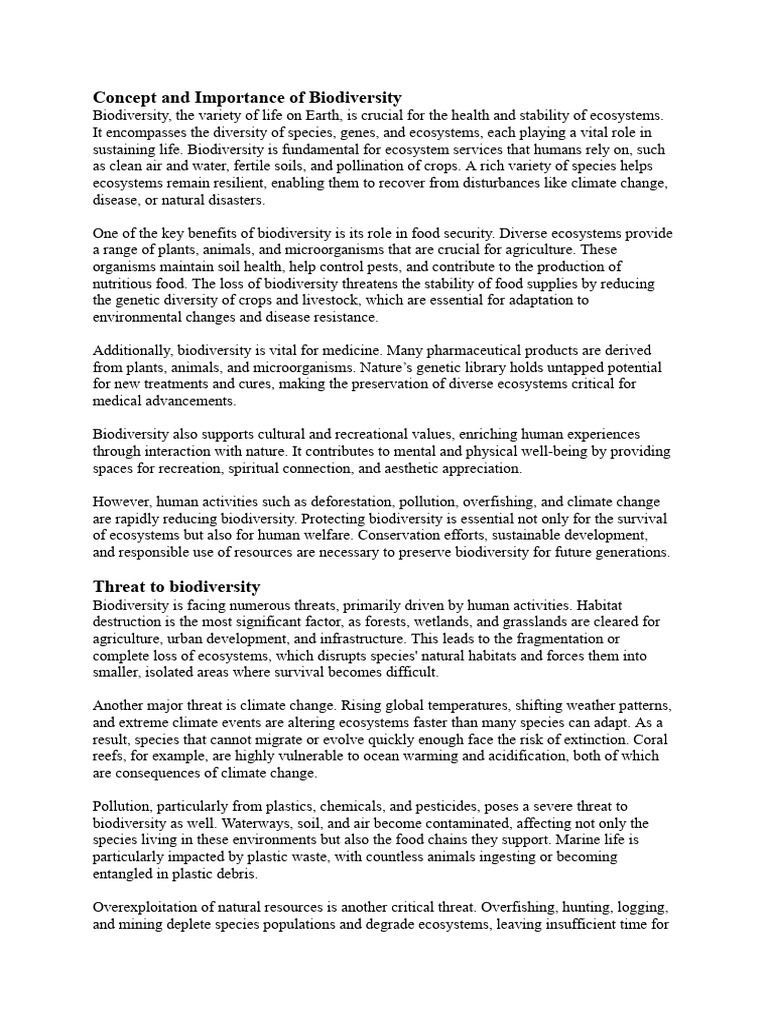 Biodiversity 1729785089 Pdf Biodiversity Ecosystem