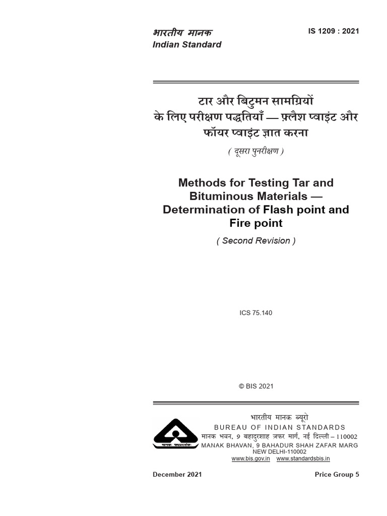 Flash and Fire Point Testing Standards | PDF | Thermometer | Flash ...