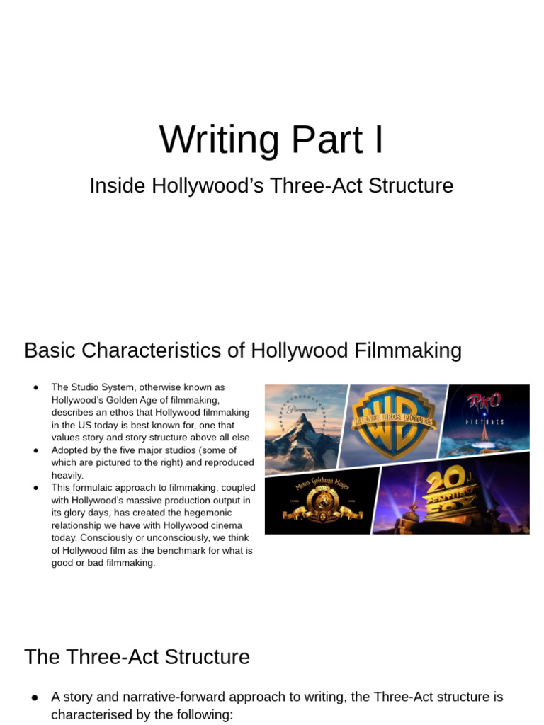 The Three-Act Structure | PDF