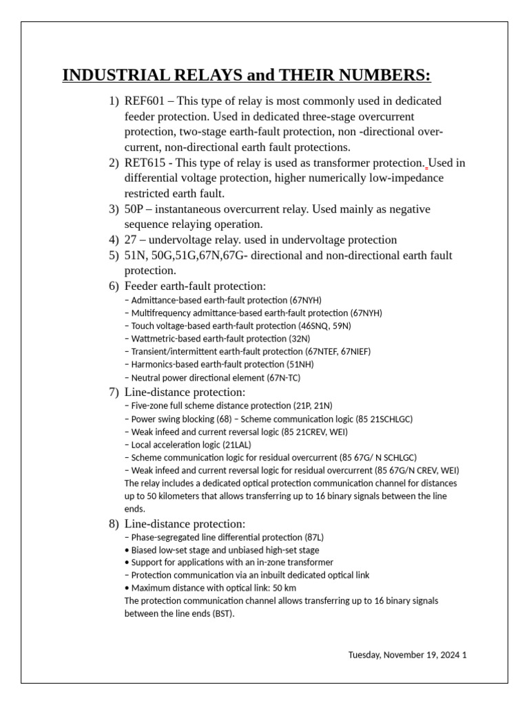 relays(electric) | PDF | Relay | Manufactured Goods