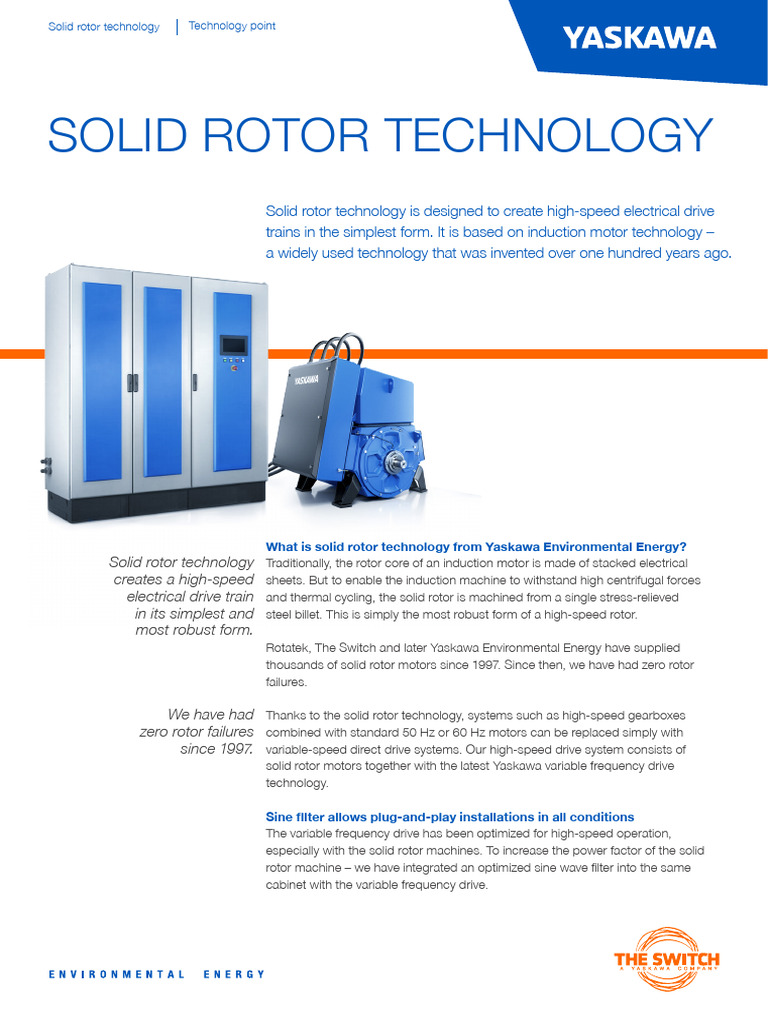 Solid Rotor Tech for Engineers | PDF | Electric Motor | Bearing ...
